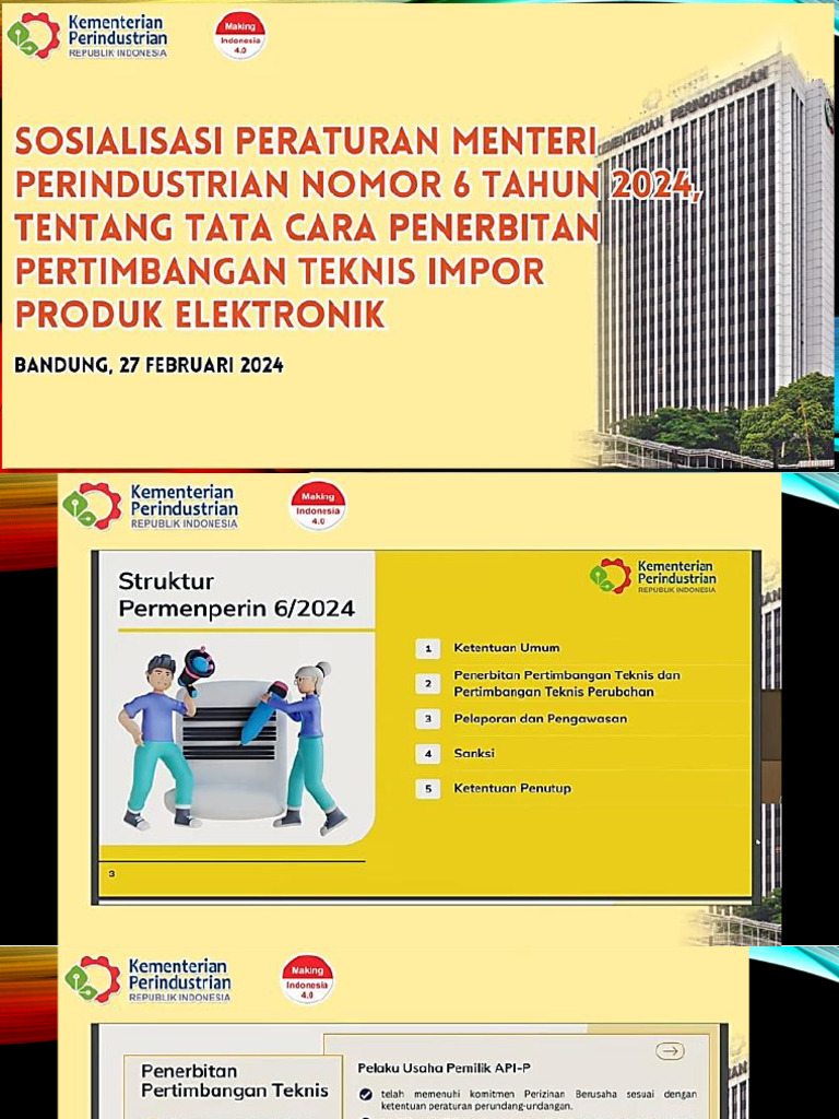 Sosialisasi Pertek Elektronik - 6-2024 | PDF