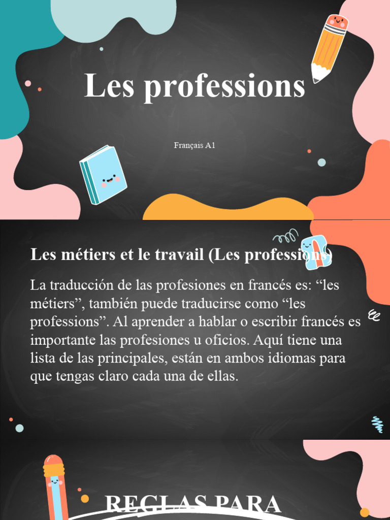 Les Professions | PDF