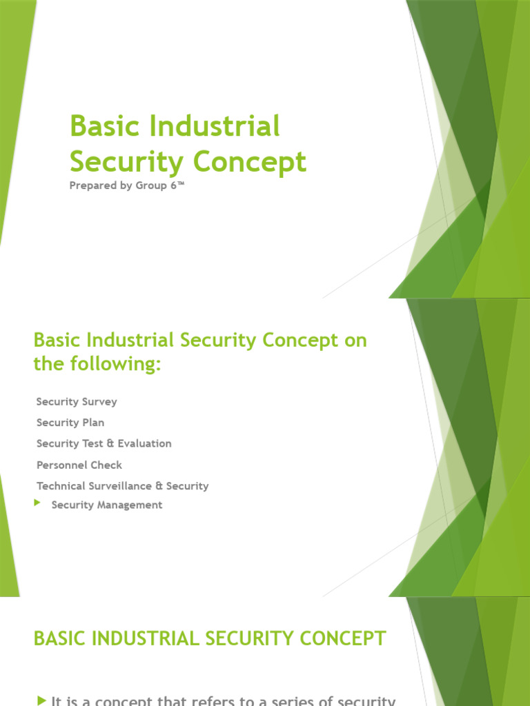 Tribo Sais- Basic Industrial Security Concept | PDF | Information Security | Vulnerability ...