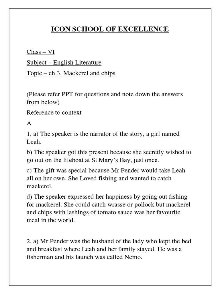 Class 6 CH 3 Notes | PDF