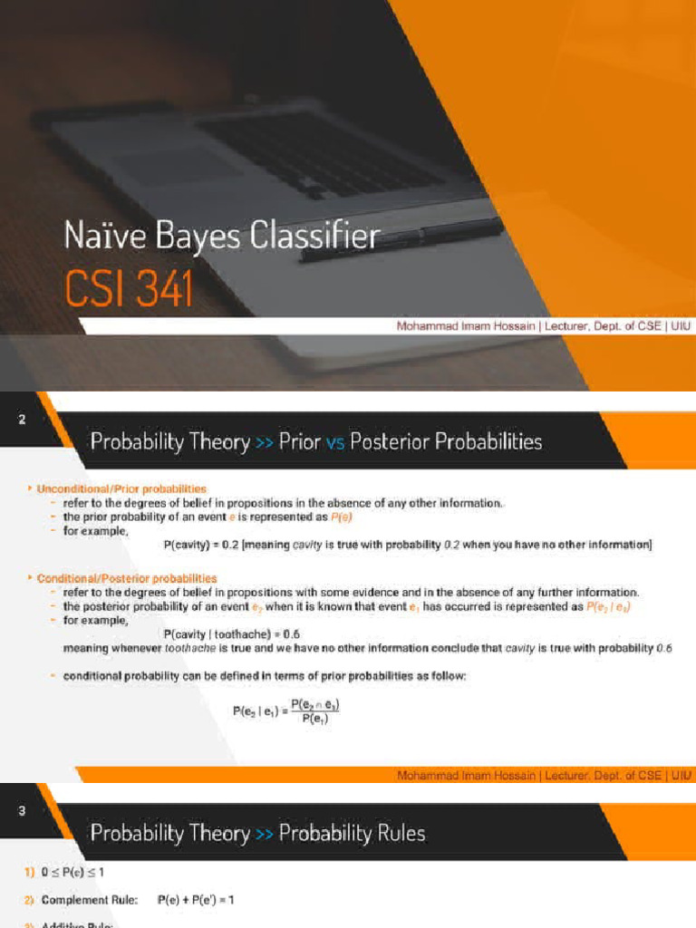 Naive Bayes Classifier | PDF