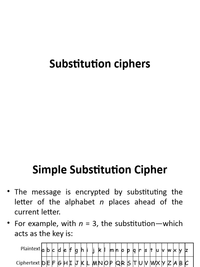 Lecture 2 Pdf Cipher Cryptanalysis 
