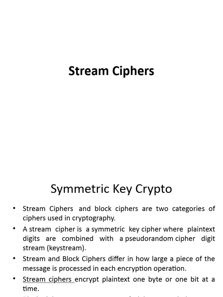 Lecture 4 | PDF | Cipher | Applied Mathematics
