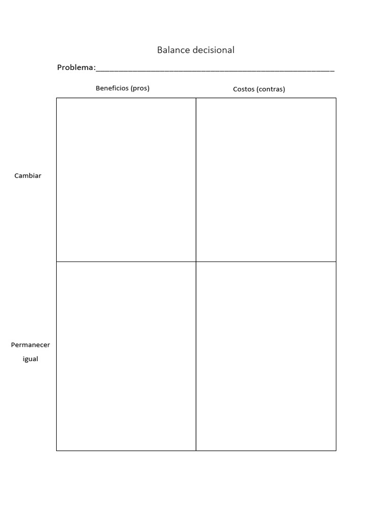 Balance Decisional | PDF Balance Decisional | PDF