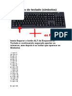 Códigos Alt - Tabela ASCII | PDF | Ascii | Dados de computador