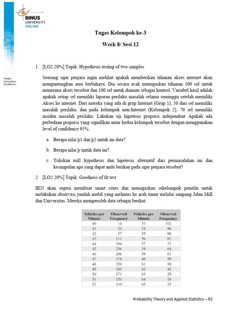 Stat TK3 | PDF | Komputer