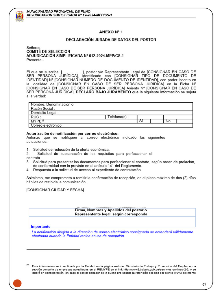 anexos proceso | PDF | Documento de identidad | Gobierno