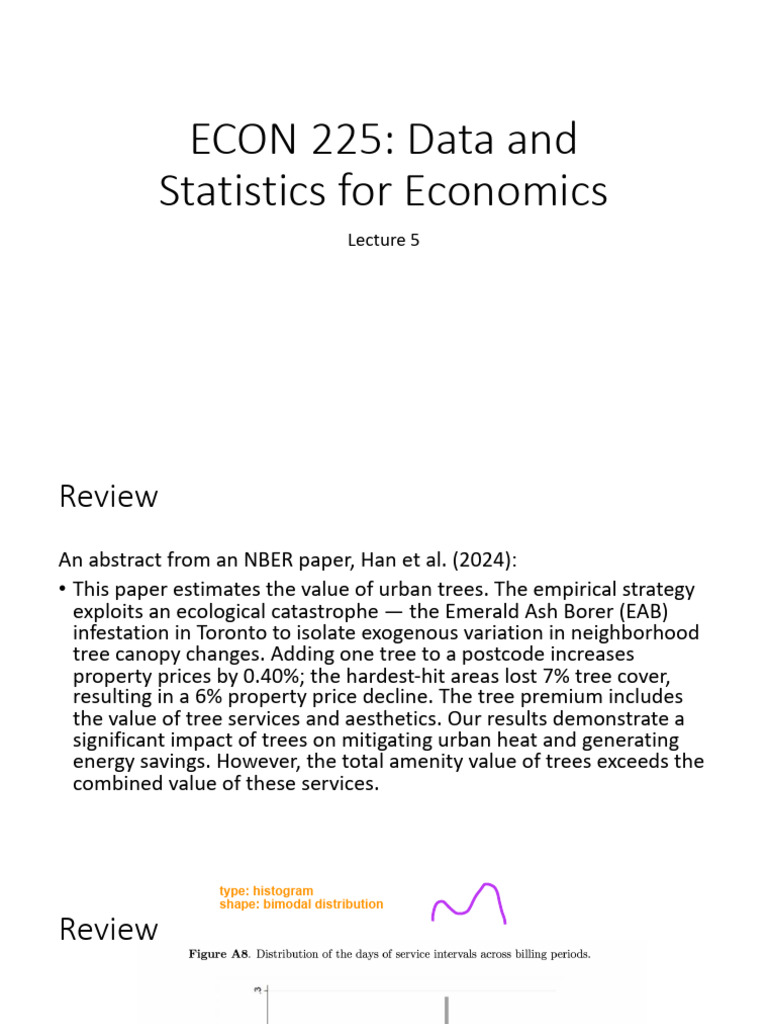 Lecture 5 Pdf Standard Deviation Outlier