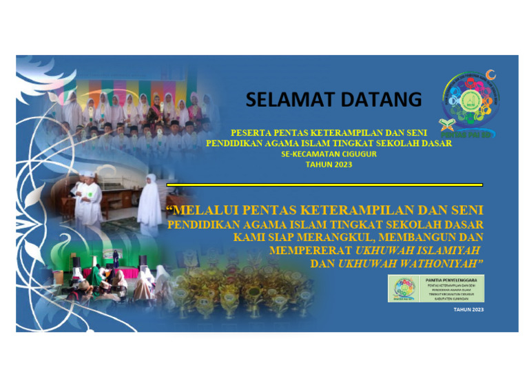 Spanduk Pentas Pai 2023 | PDF