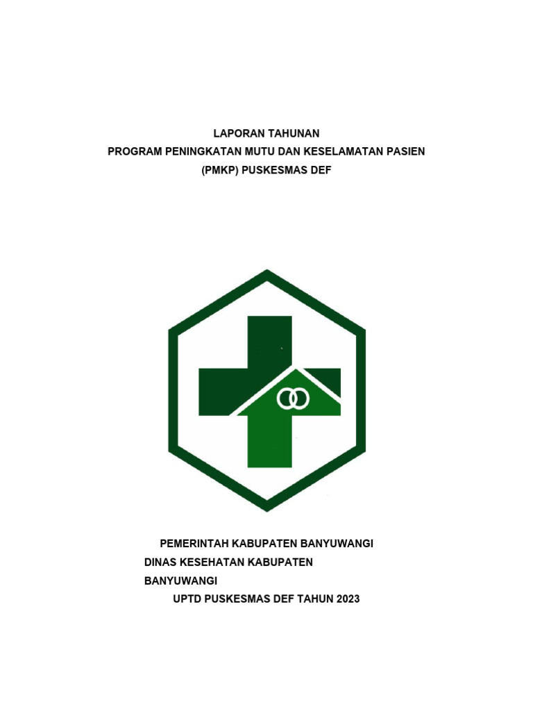 Laporan Tahunan PMKP | PDF