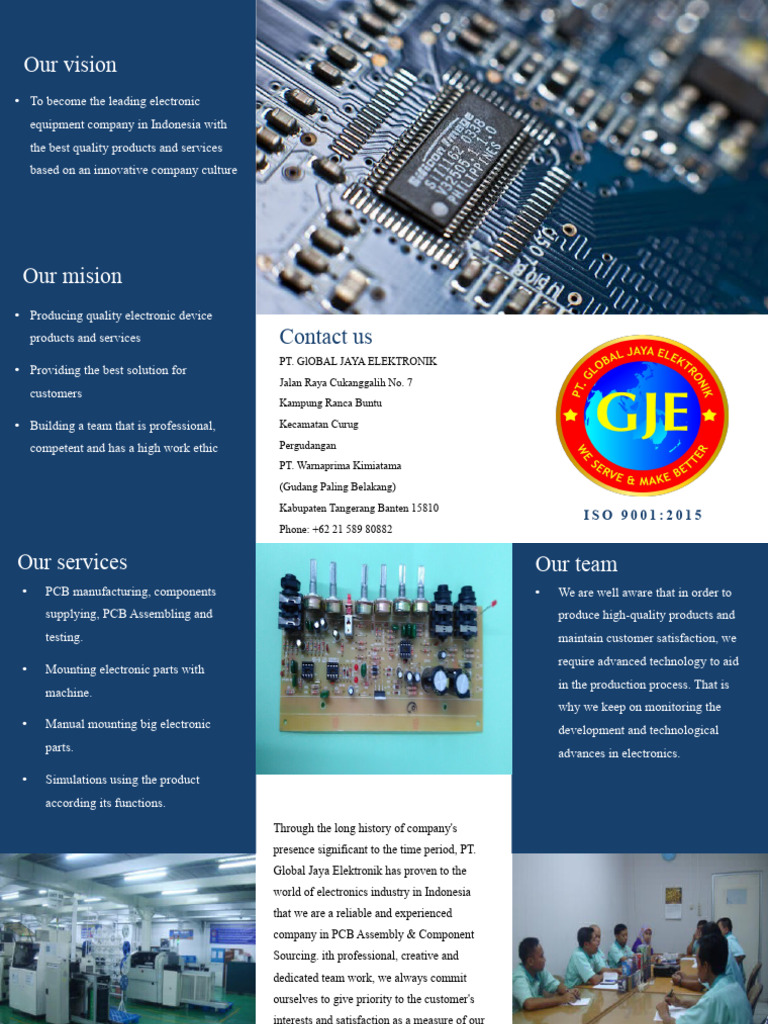 Tech Brochure Pdf Electronics Engineering