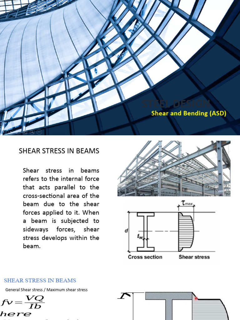 1-Shear-and-Bending-Stress-on-Beam-ASD (continue 2) | PDF | Bending | Beam (Structure)