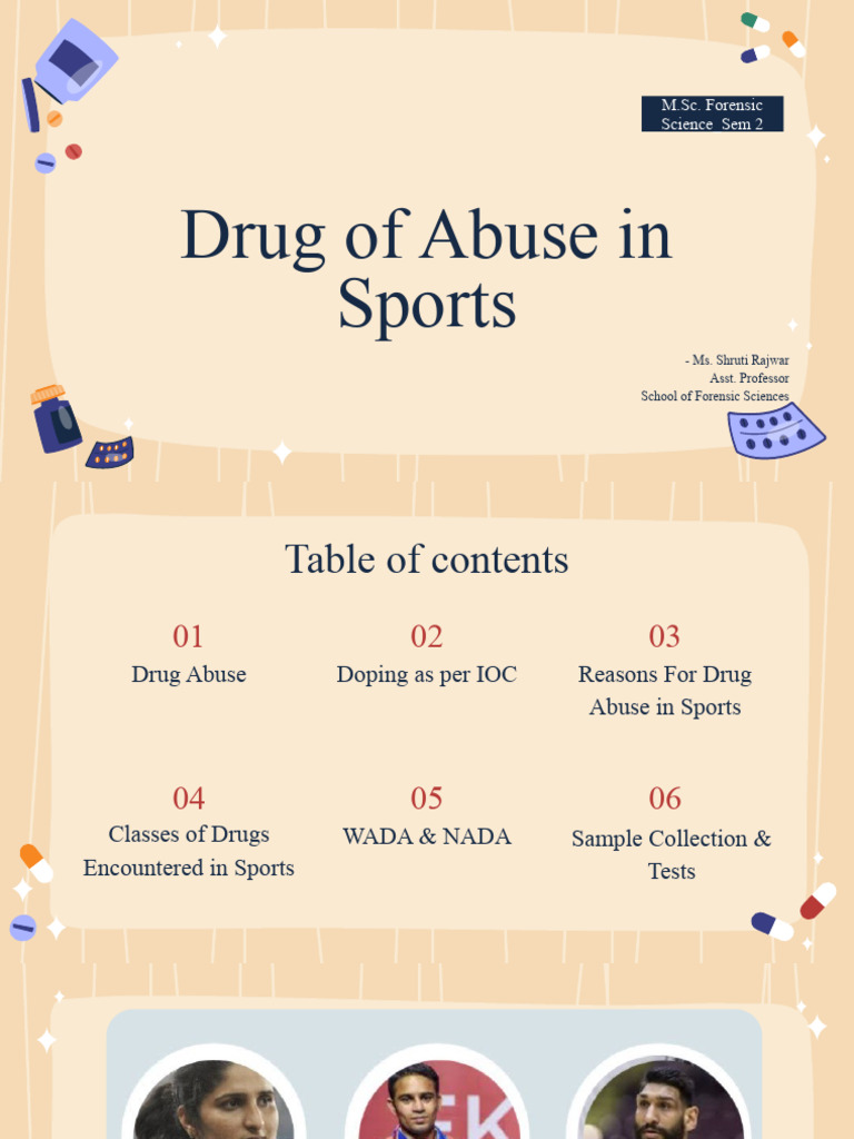 Understanding Drug Abuse in Sports | PDF | Doping In Sport | Hypertension