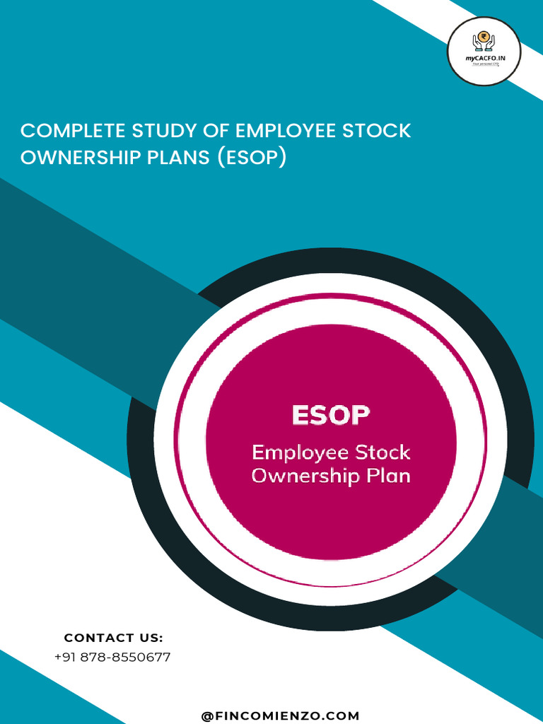 COMPLETE_STUDY_OF_EMPLOYEE_STOCK_OWNERSHIP_PLANS_ESOP__1688222946 | PDF | Stocks | Taxes