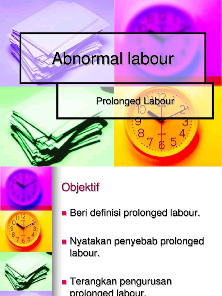 Prolonged Labour: Causes and Management | PDF | Science & Mathematics