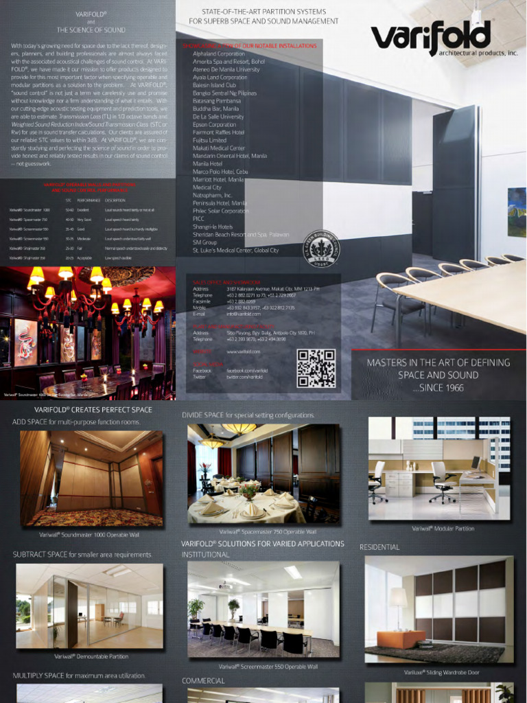 Varifold Brochures | PDF