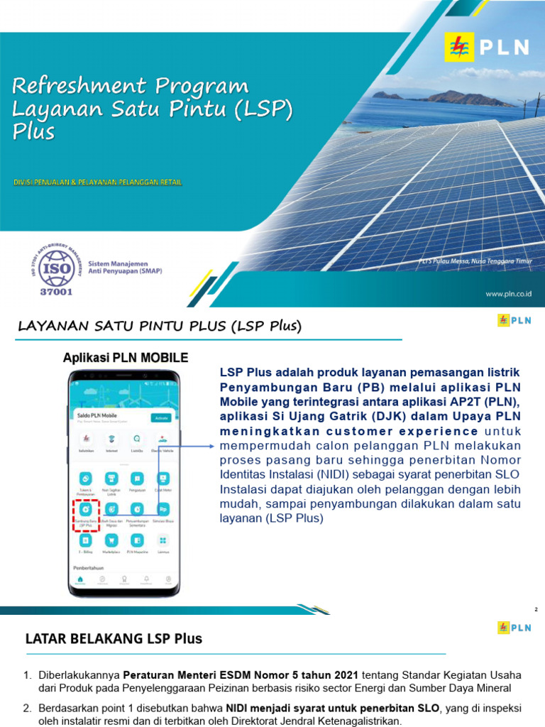 Materi Tayang LSP Plus Refreshment Unit Edit | PDF