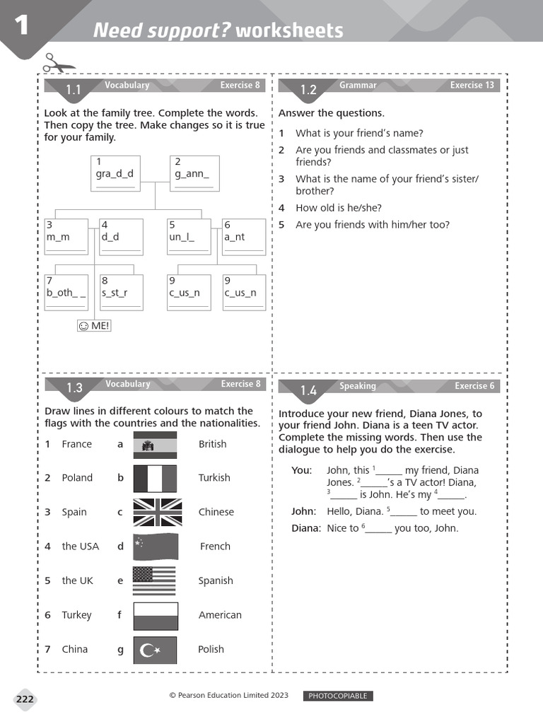 Worksheets | PDF | Chair
