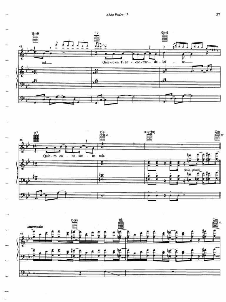 Solo Abba Padre | PDF