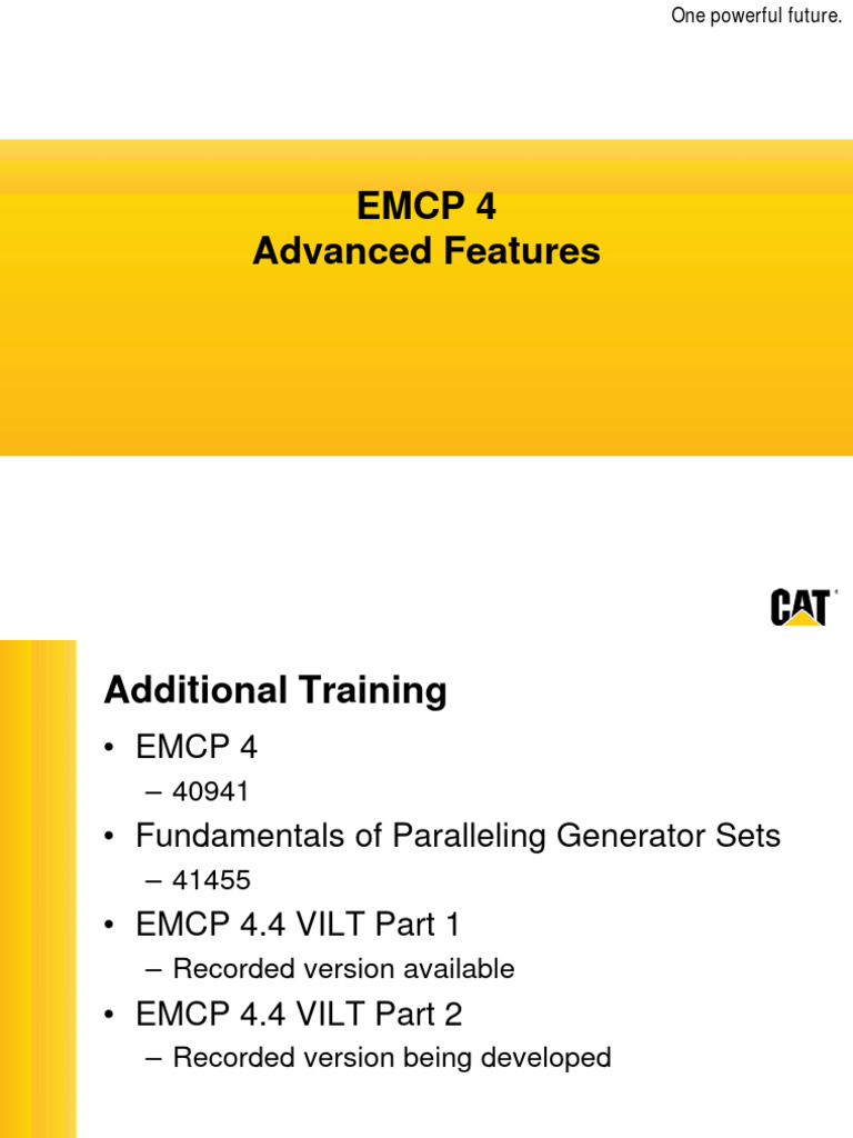 ECMP 4 Advanced Features (LEGE0027-00) | PDF | Programmable Logic ...