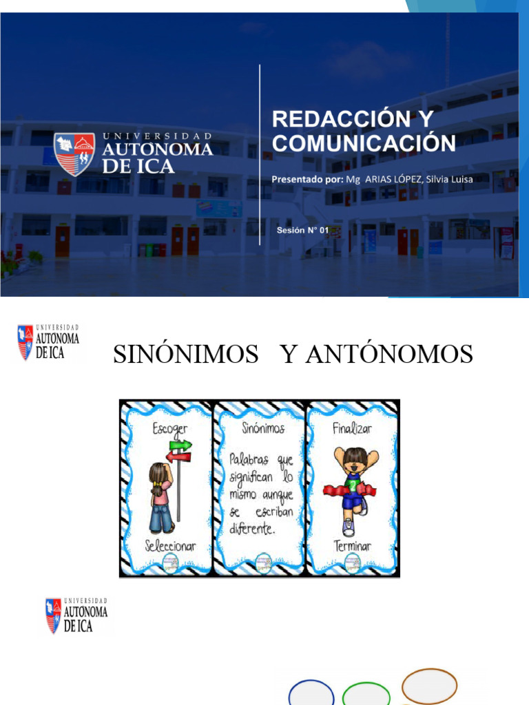 Sinónimos y Antónimos | PDF