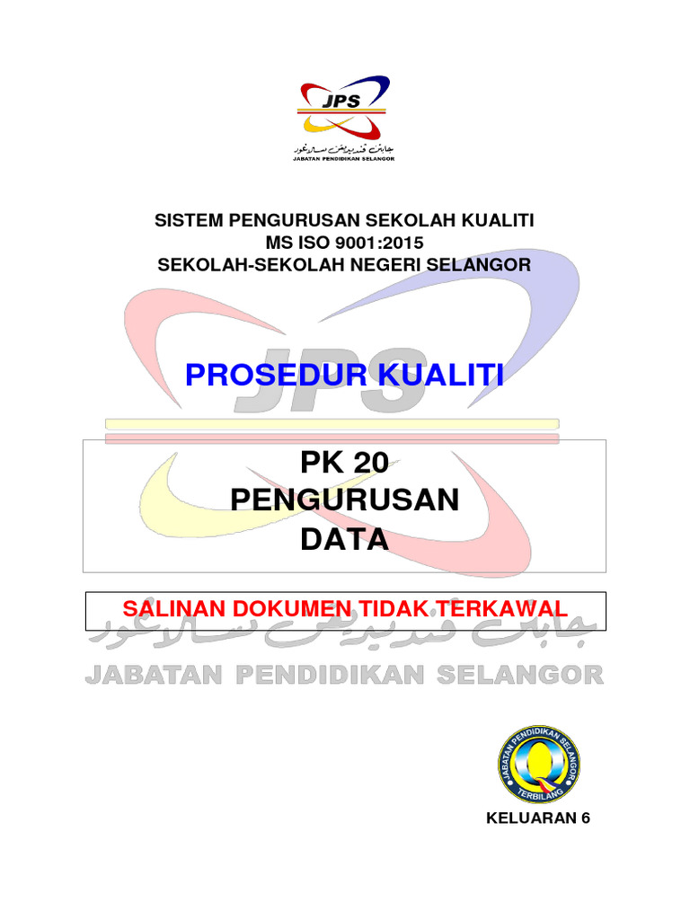 PK20 Pengurusan Data | PDF