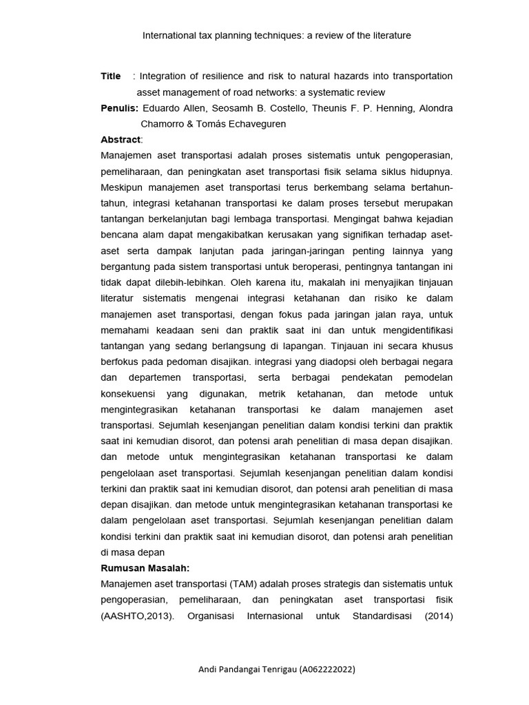 RA2 Andi Pandangai Tenrigau A062222022 | PDF