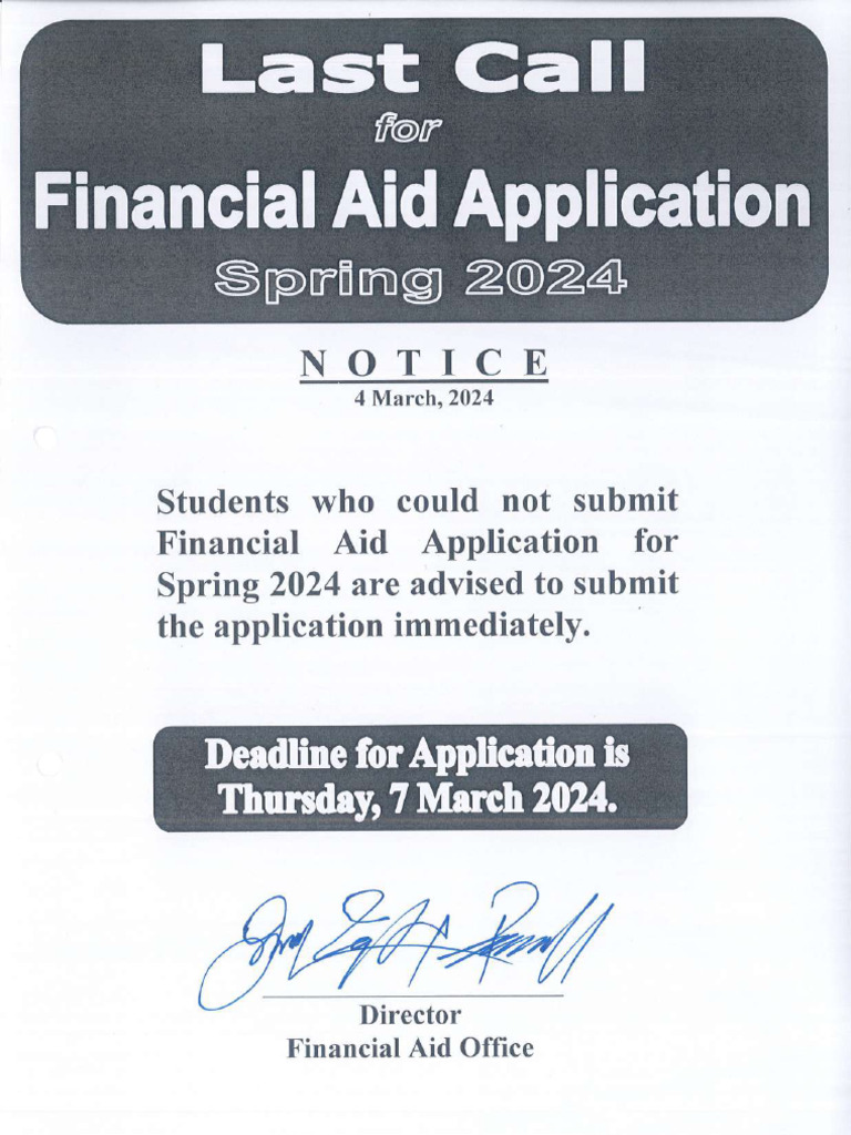 Notice Extension | PDF