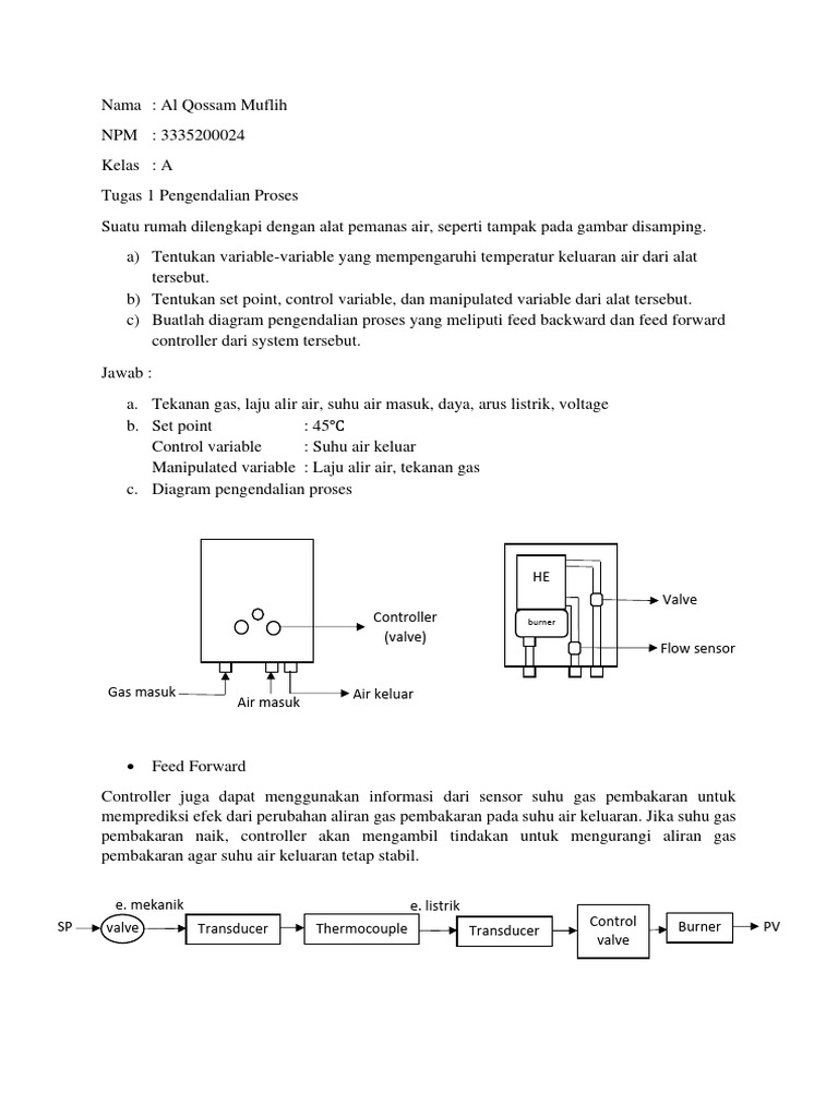 Tugas 1 Pengendalian Proses | PDF