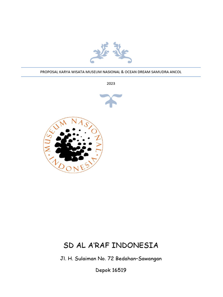Proposal Karyawisata Munas & ODS 2023 | PDF