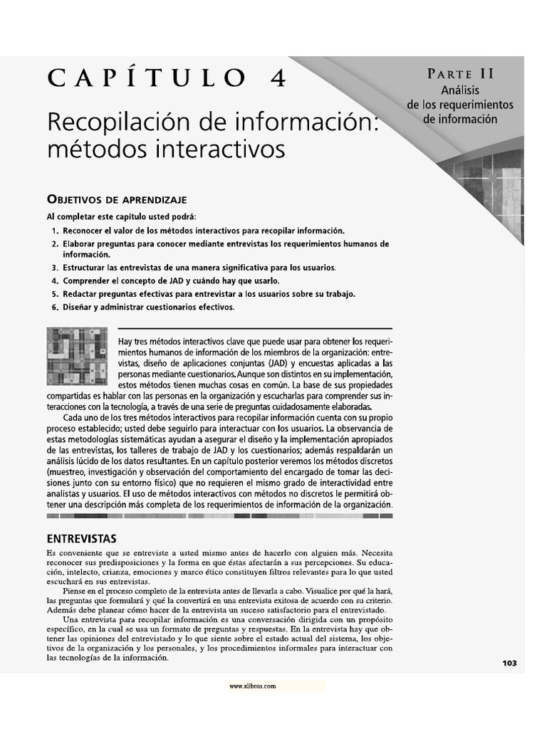 Cap 4 Métodos Interactivos | PDF