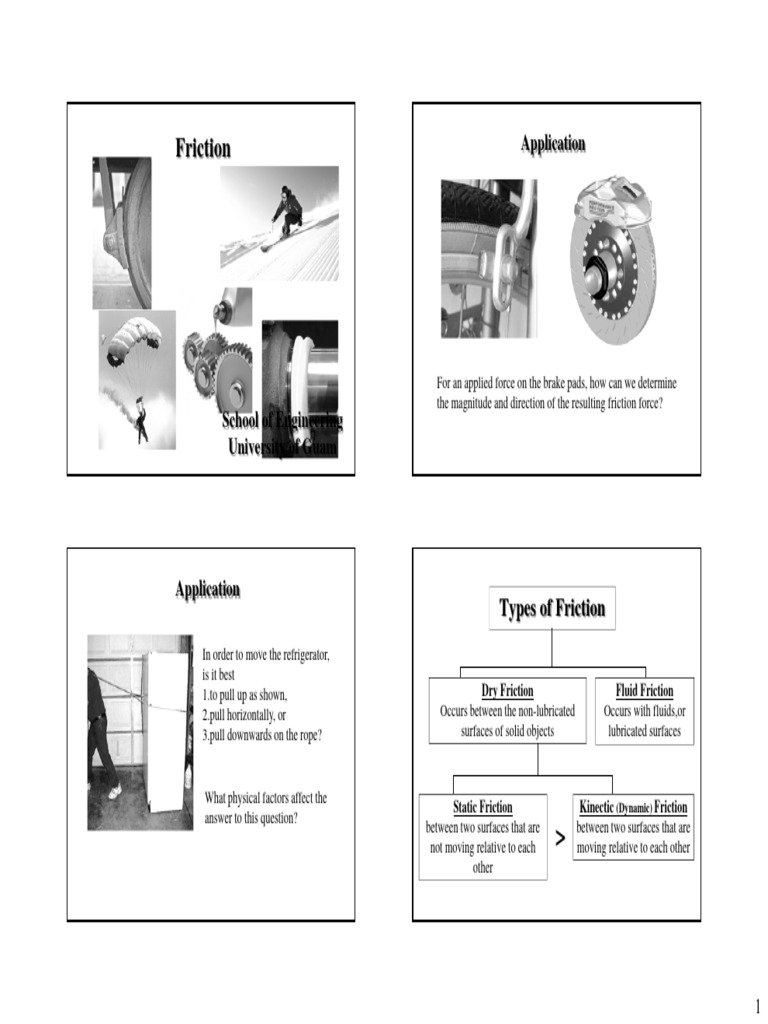 Friction | PDF | Friction | Force