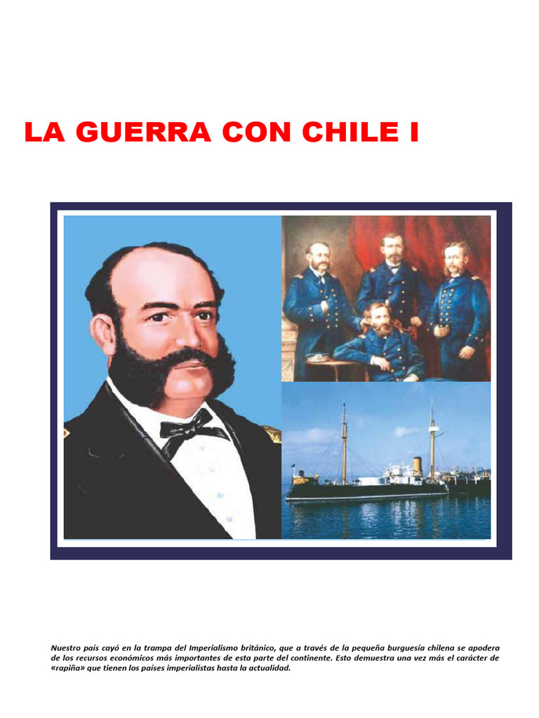La Guerra Con Chile | PDF | Perú | Chile