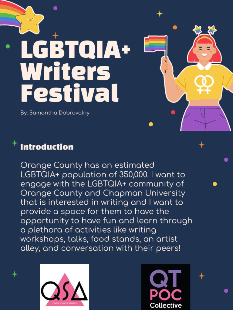 Lgbtqia Writers Festival | Download Free PDF | Lgbt | LGBTQIA+ Studies