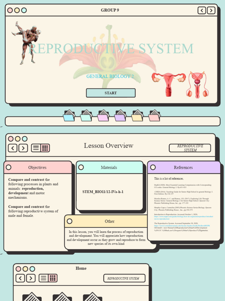 Biology Presentation SlidesMania (Autosaved) | PDF | Reproduction ...