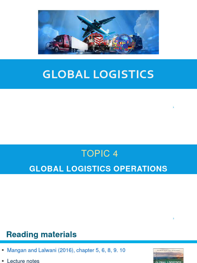 2022 - Global Logistics - GL Operations | Download Free PDF | Warehouse ...