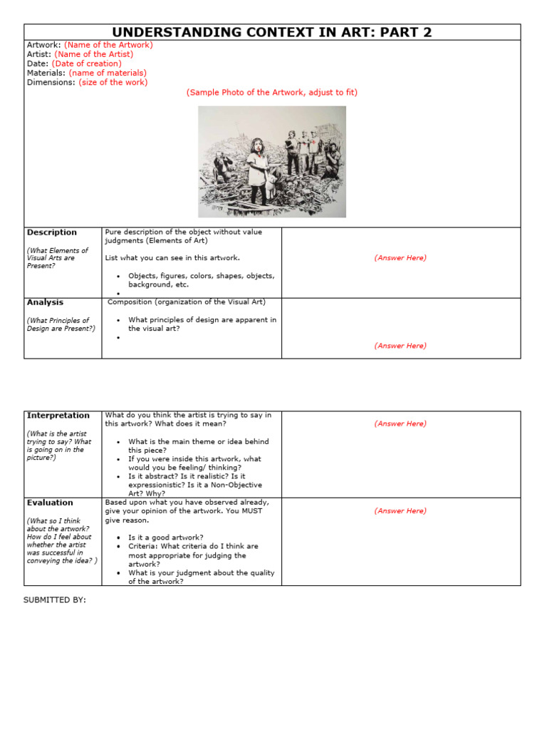 Understanding Art Context Part 2 | PDF | Art