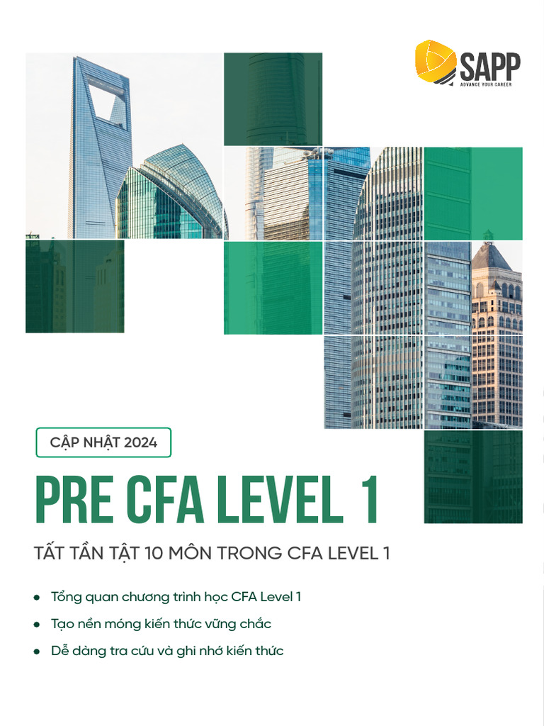 Ebook Pre CFA Lv1 HQ To Print | PDF