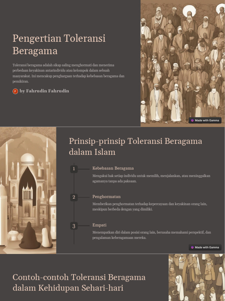 Pengertian Toleransi Beragama | PDF