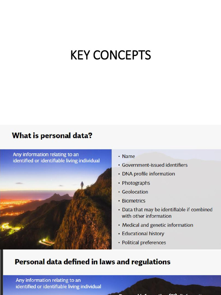 2023.09.08 - Unit 1 - Privacy - Key Concepts | PDF | Information Security | Security