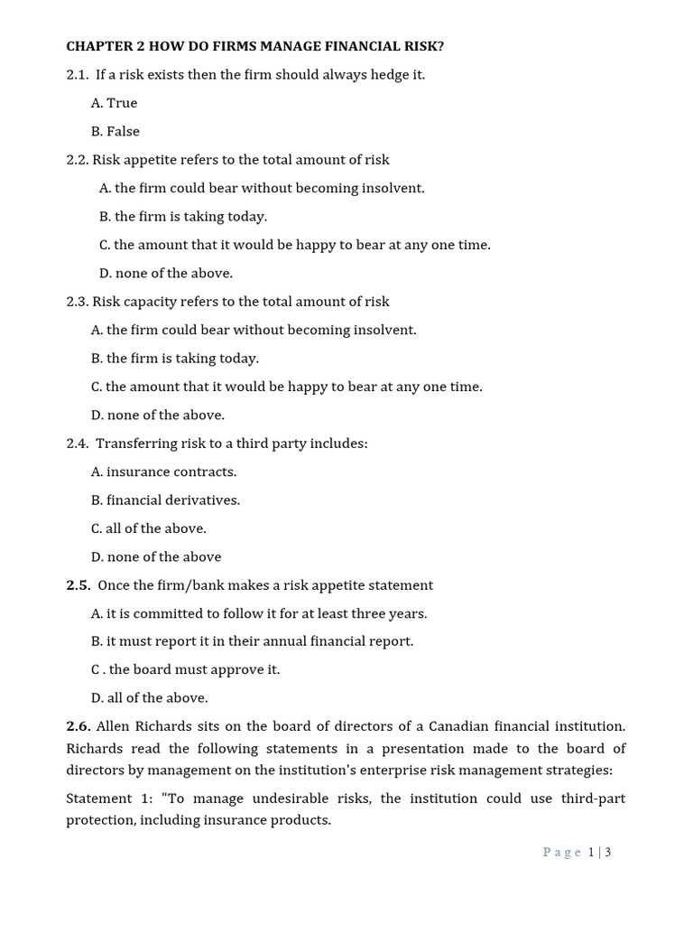 Exercises w2 | PDF | Standard Deviation | Volatility (Finance)
