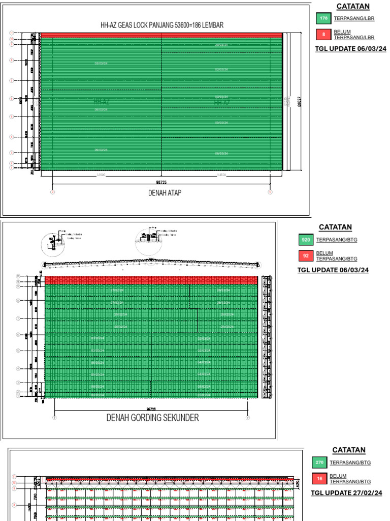 Mapping Hanggar Halim PK 02-03-24 | PDF