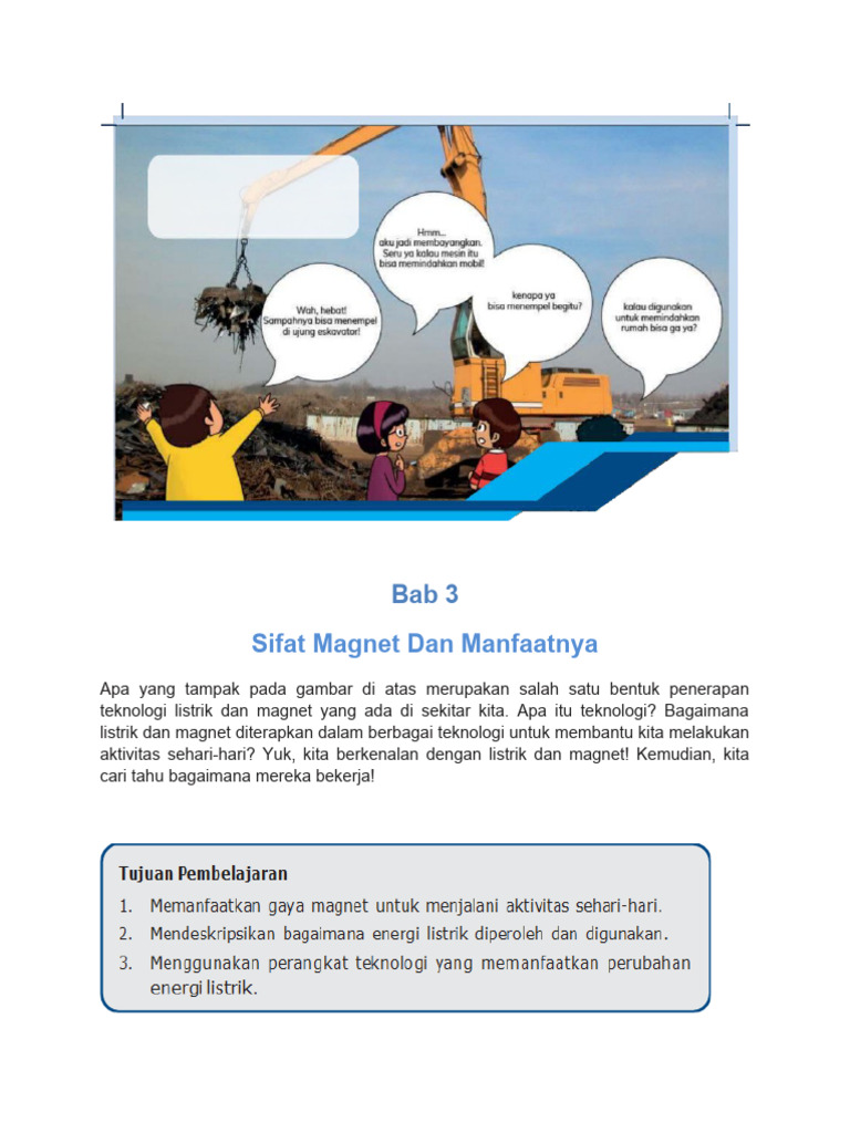 Sifat dan Manfaat Magnet dalam Kehidupan | PDF