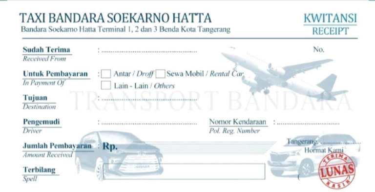 Kwitansi Rent Soeta | PDF