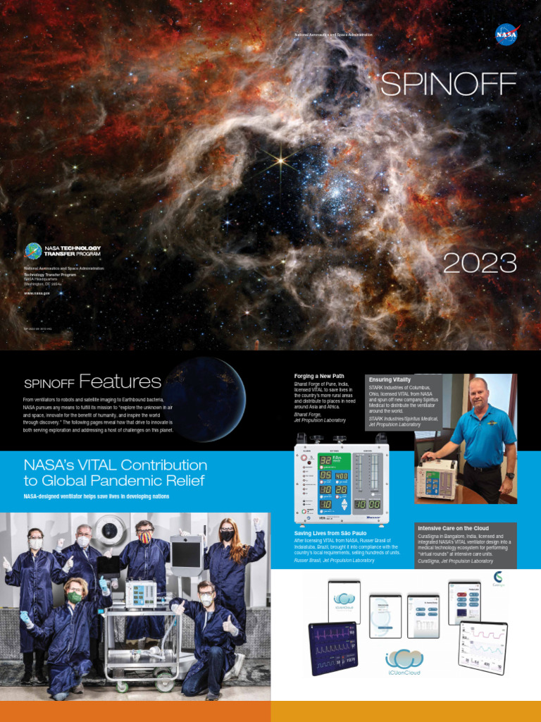 NASA Spinoff 2023: Innovations for Humanity | PDF | Nasa | Goddard ...