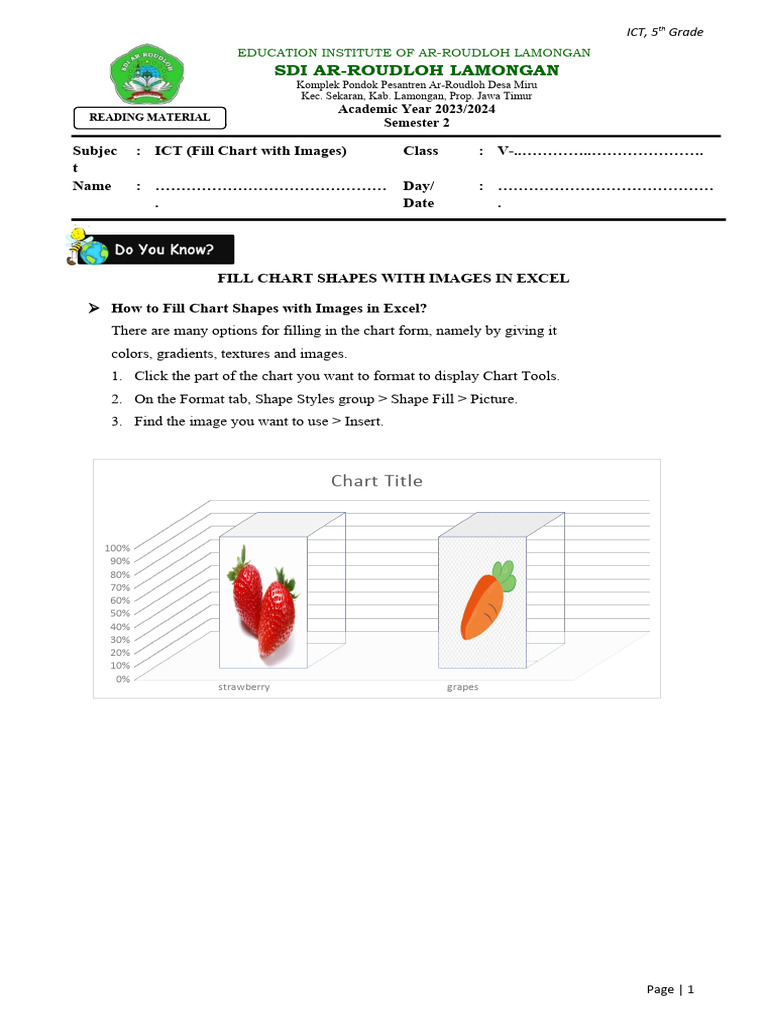 2.4 Fill Chart Shapes With Images | PDF