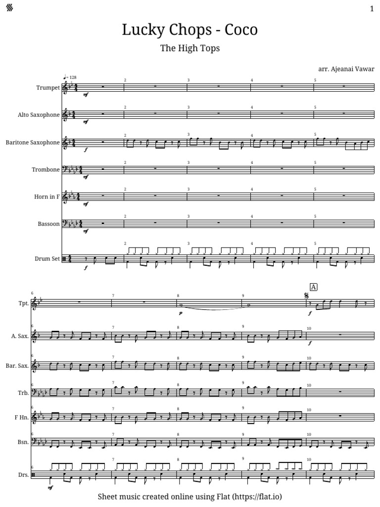 Lucky Chops - Coco | PDF | Classical Music Groups | Musicology