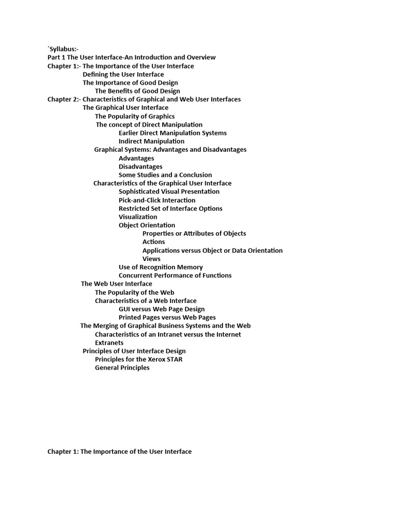Uid Module 1 Notes Pdf Graphical User Interfaces Icon Computing