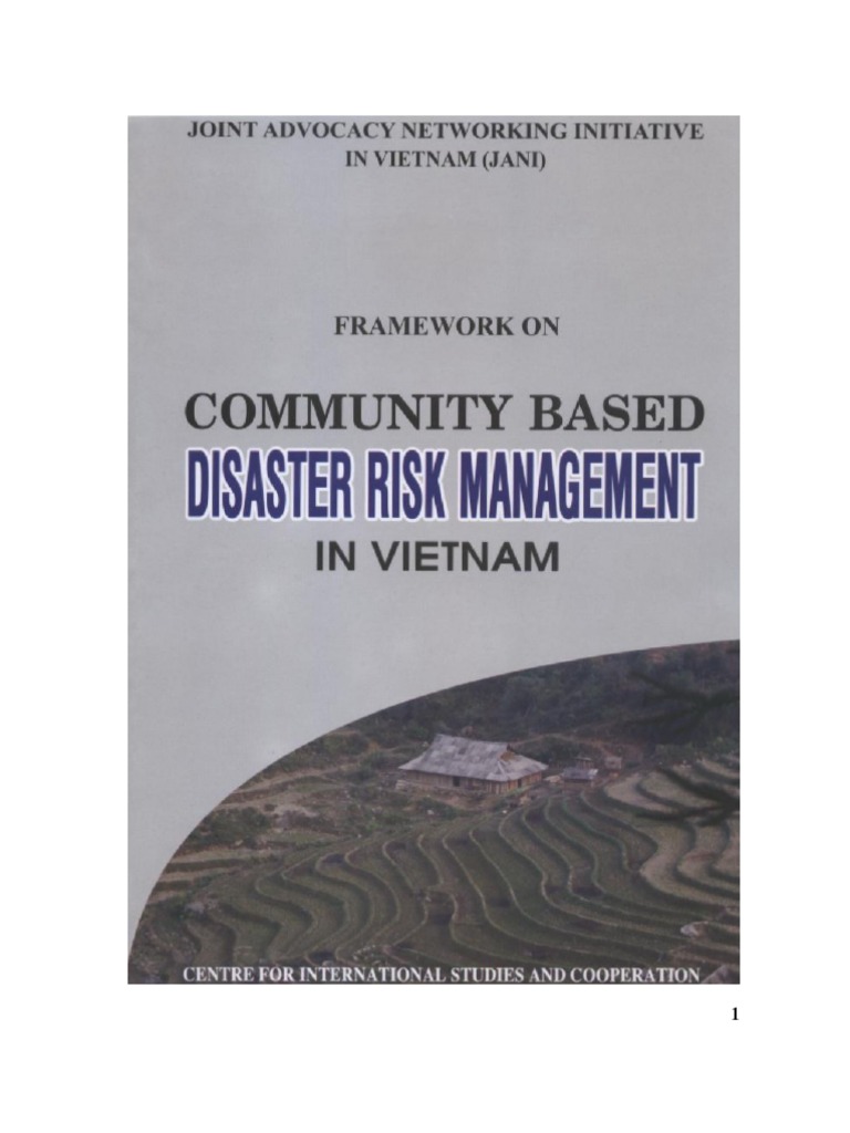 CBDRM Framework | Emergency Management | Risk Management