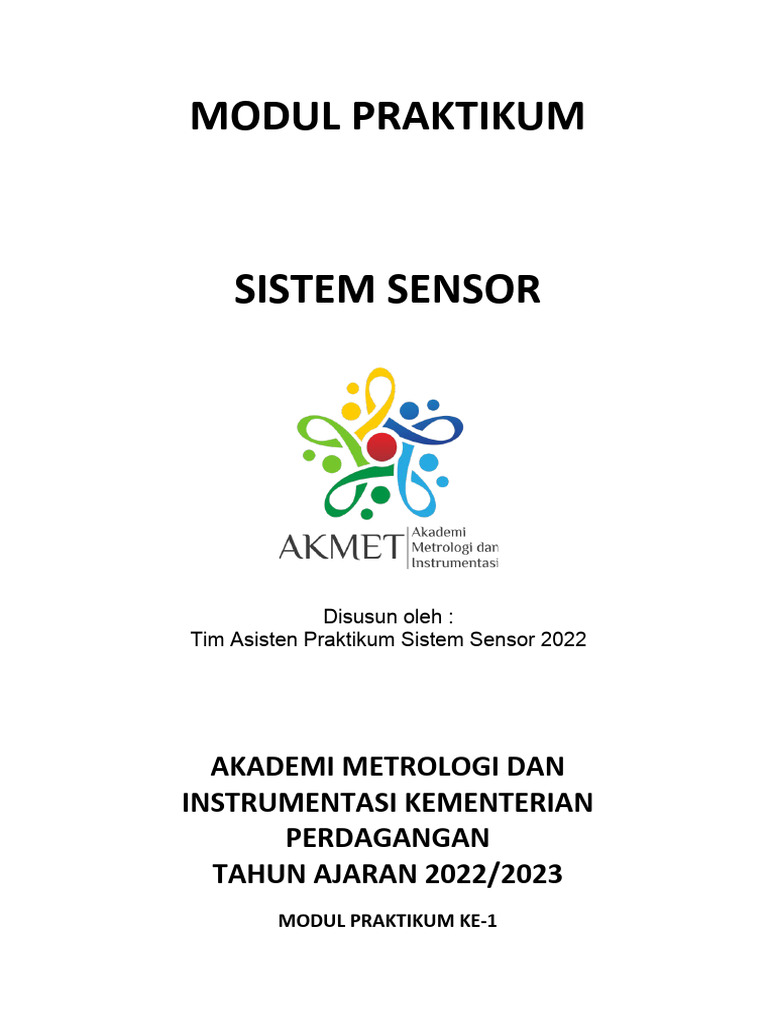 Modul Praktikum Sensor | PDF | Komputer